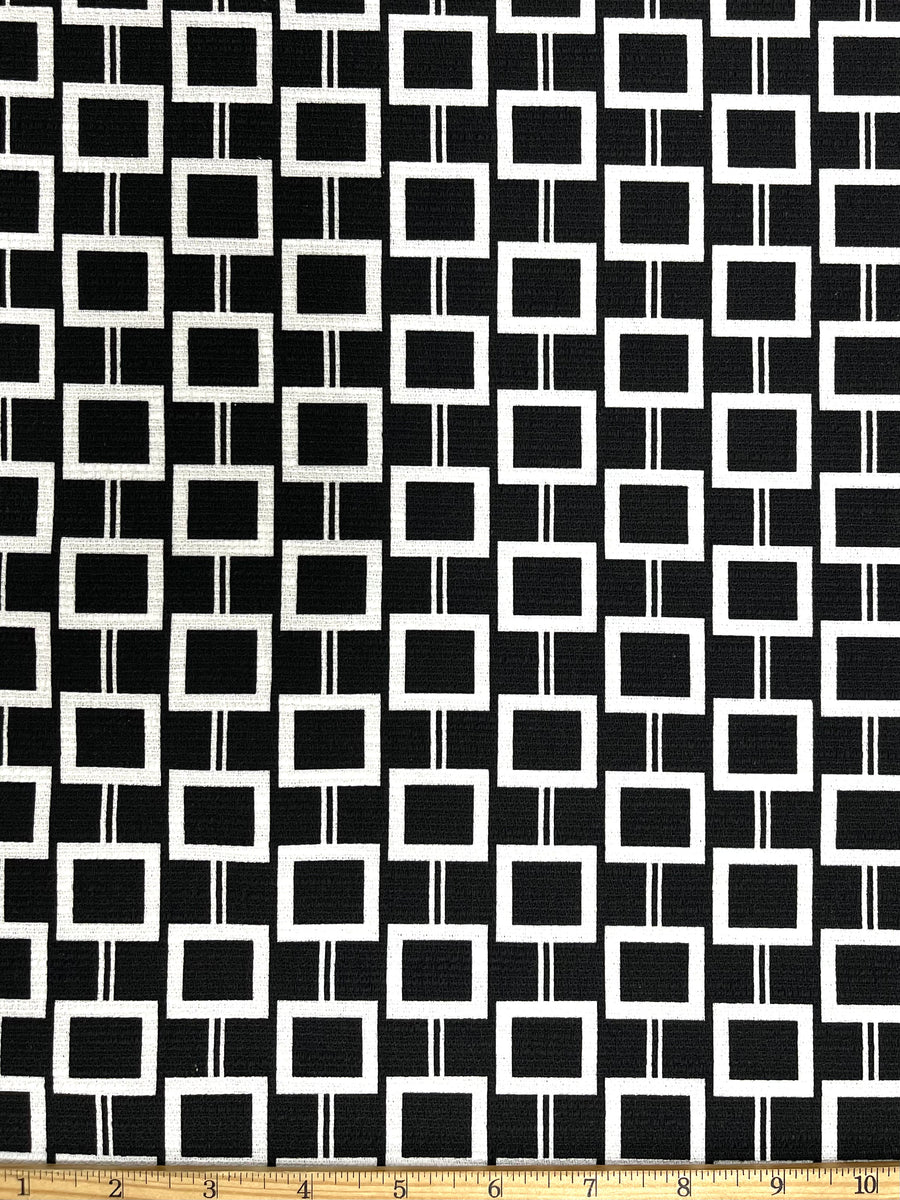 CP-9029W SQUARE PRINT STRETCH COTTON TWILL. ITALY. – Elliott Berman ...